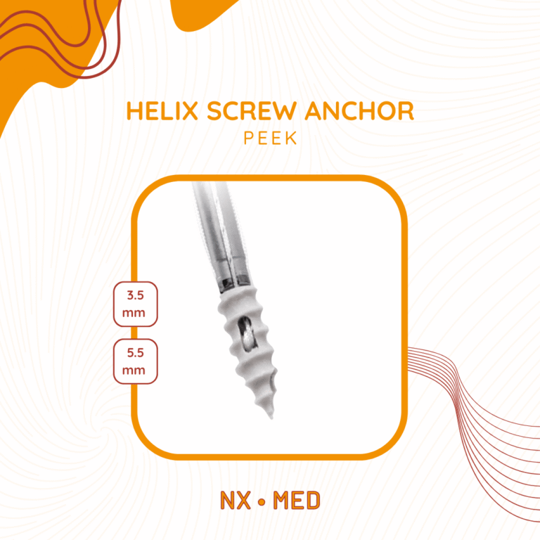 Helix PEEK Screw Anchor - NX-MED